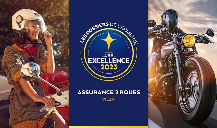 L'offre moto de VILAVI récompensée par le Label d’Excellence | VILAVI